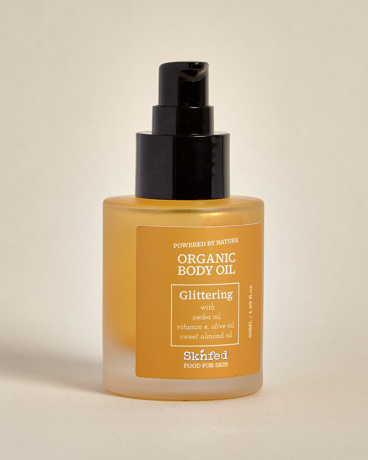 ORGANIC GLITTERING BODY OIL – Sknfed